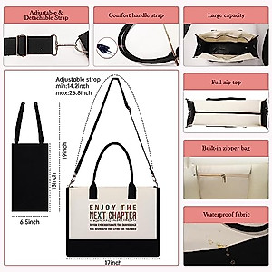 GevGuxLuo Retirement Gifts for Women 2024, Coworker Gifts Going Away Gift Leaving Gift Farewell Gift for Coworker Colleague Boss Leader Friends -Funny Tote Bag Gift for Coworker