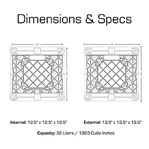 UbeCube UC01 Collapsible Crate (Black)