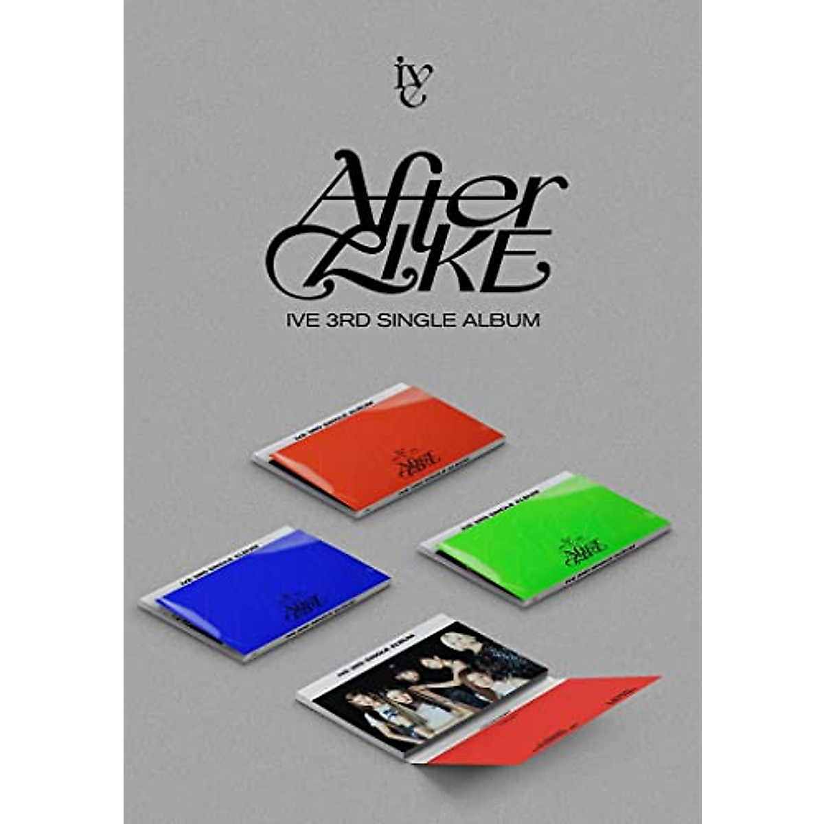 DREAMUS IVE After Like 3rd Single Album PHOTOBOOK Version CD+Folding Poster On Pack+Photobook+Photocard+Postcard+Tracking Sealed (VER.2)