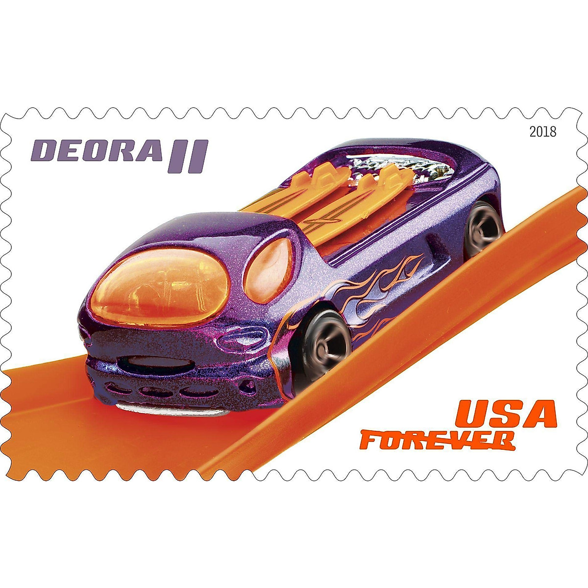 2018 Hot Wheels Cars Sheet of 20 Forever Postage Stamps Scott 5330