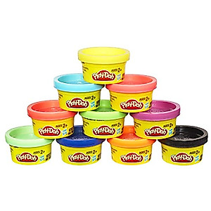 Play-Doh Party Pack 10 1oz Cans of Assorted Color