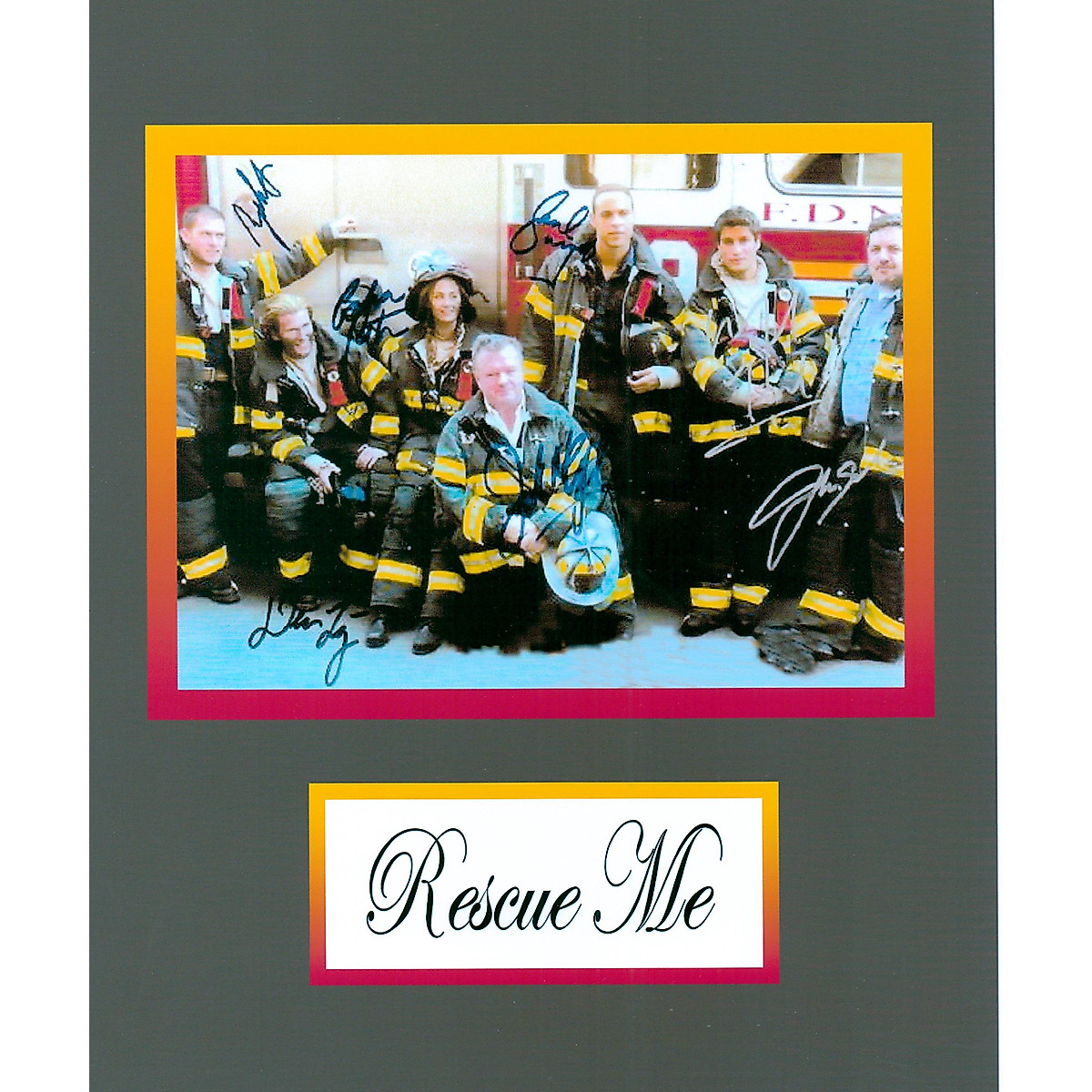 Kirkland Rescue Me, Classic TV, 8 X 10 Autograph Photo on Glossy Photo Paper