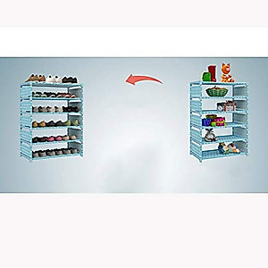 TAZSJG Simple Shoe Cabinets DIY Multi-layer Assembly of Shoe Rack Modern Simple Entrance Shoe Storage Shelf Shoe Organizer