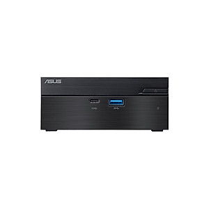 ASUS MiniPC PN41 Fanless Barebone with Intel 11th gen Dual Core Celeron N4500, Support Dual 4K, DisplayPort, WiFi AC, Bluetooth 5, VESA Mount