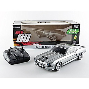 GreenLight Gone in Sixty S (2000) - 1967 Ford Mustang Eleanor 2.4 Ghz Remote Control (1:18 Scale) Vehicle