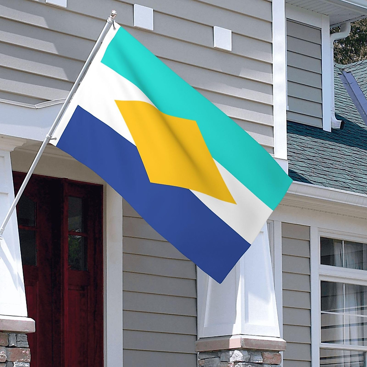 POOEDSO Flag Of Snowchester, Dream Smp Flags 3x5 Ft Outdoor Double Sided Flag Polyester Lightweight Flags Funny Home Yard Decoration 3by5 Flags