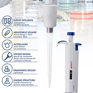 10mL Pipette with 100pcs 10mL Pipettor Tips