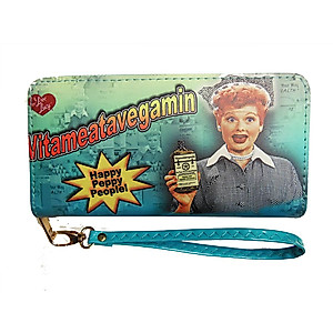 I Love Lucy Wallet Vitameatamegavin with Zipper