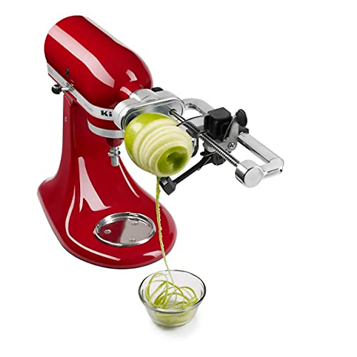 KitchenAid Fruit and Vegetable Spiralizer Attachment Stand Mixer, Polished Aluminum