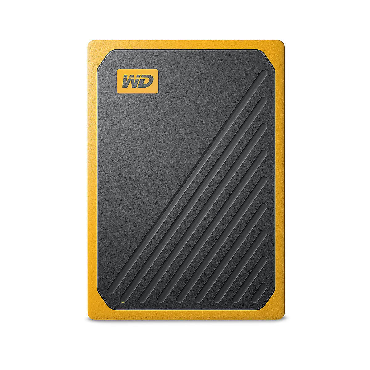 WD 1TB My Passport Go SSD Amber Portable External Storage, USB 3.0 - WDBMCG0010BYT-WESN
