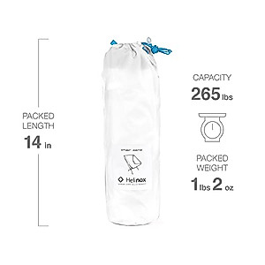 Helinox Chair Zero Ultralight Compact Camping Chair, White