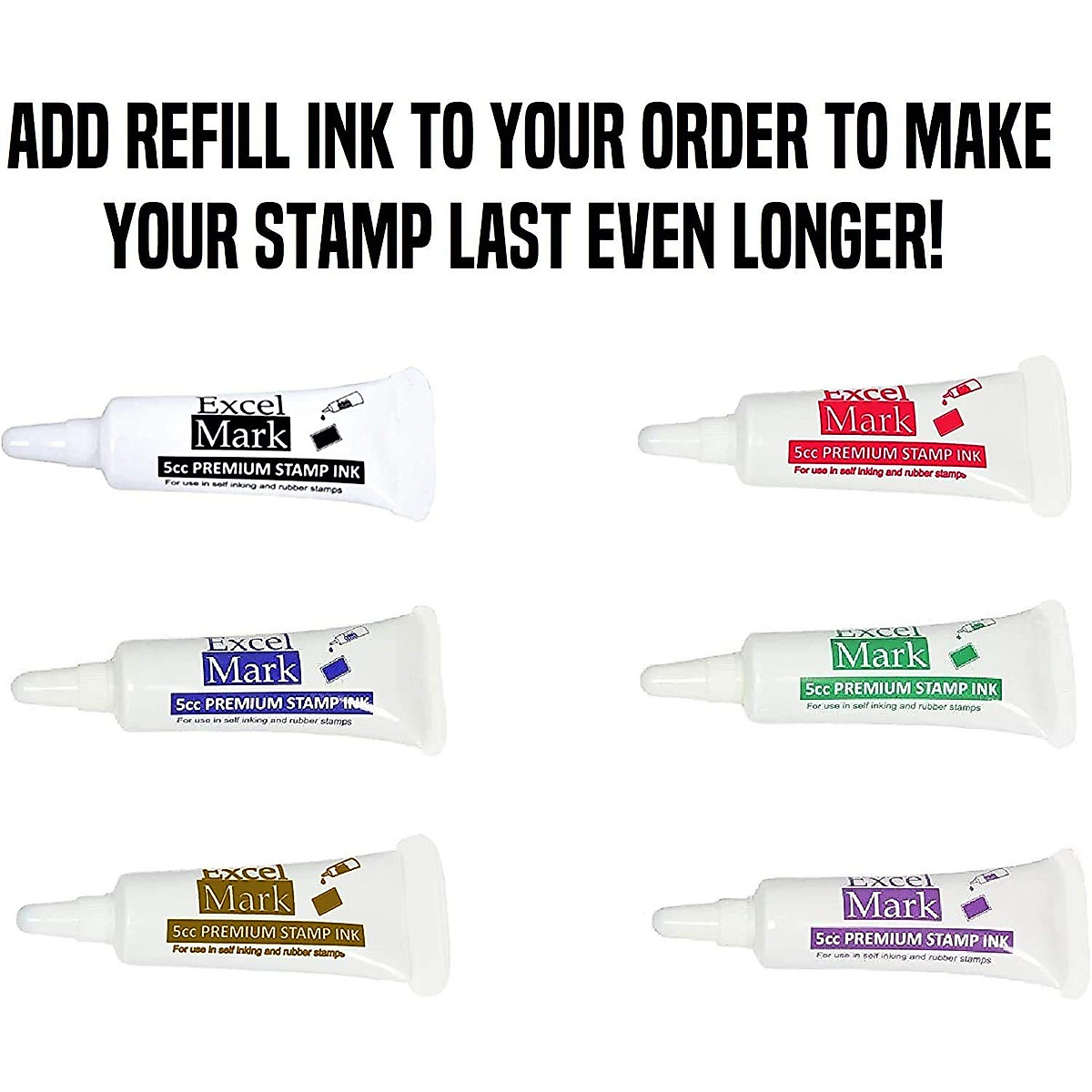 Custom Stamp - Self-Inking Stamp (3 Line Stamp)