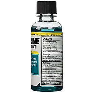 Listerine Cool Mint Antiseptic Mouthwash for Bad Breath, Travel Size 3.2 oz - Pack of 6