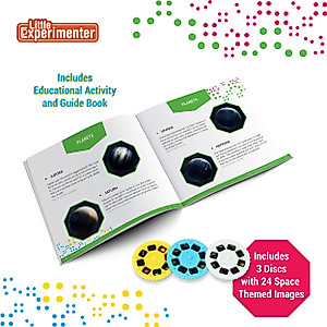 Telescope for Kids, Children's Telescopes & Projector, 24 Space Images & Educational Insights Book Included, Great STEM Activity Science Toys, Learning Gifts for Boys & Girls Ages 3 4 5 6-12 Year Old