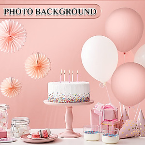 Kinlop 40 Inch x 100 ft Plastic Laser Tablecover Roll Disposable Iridescent Tablecloth Roll Iridescence Rectangle Holographic Foil Tablecloth for Disco Wedding Birthday Bridal Party (Rose Gold)