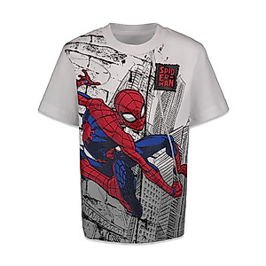 Marvel Spider-Man Toddler Boys 4 Pack T-Shirts Spiderman 5T