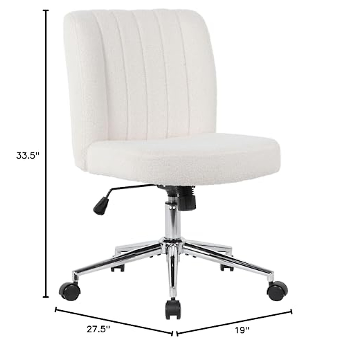 Boss Office Products Boucle Task Chair, Cream