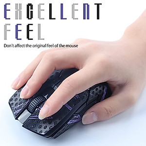 Wunzkii Mouse Grip Tape for Razer Viper/Viper Ultimate, Mouse Side Anti-Slip Stickers Gaming Mouse Skin Pre-Cut, Sweat Resistant, Self-Adhesive Design, Professional Mice Upgrade Kit