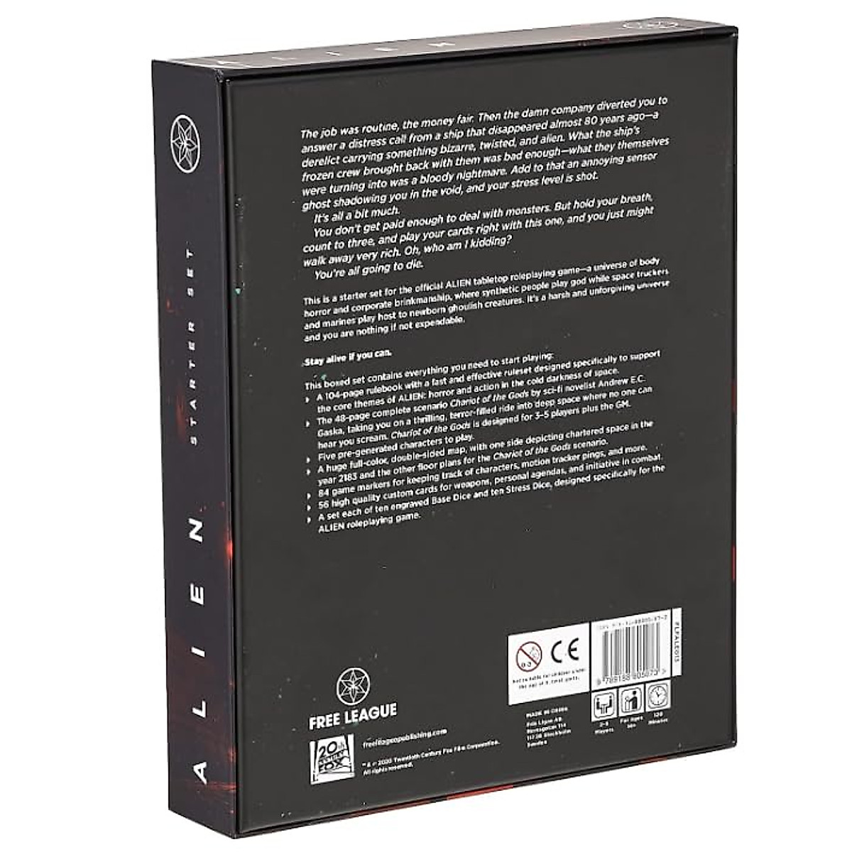 Free League Publishing Alien RPG Starter Set - Kid's Tabletop Game