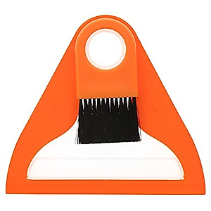 ust FlexWare Compact Sweep Set with Brush, DPan and Carabiner for Cleaning Small Messes at the Campsite, Picnic or Other Outdoor Activities , Orange, One Size (20-12235)