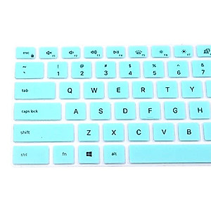 Keyboard Skin Cover Compatible for 14" Dell Inspiron 14 5410 5415 5418, Dell Inspiron 14 7415 2-in-1 Laptop, 14" Dell Latitude 3320 3420, 13.3" Dell Inspiron 13 5310 (NOT Fit Latitude 5410) (Mint)