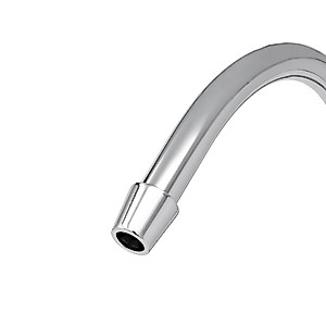 Metpure RO Faucet Reverse Osmosis Drinking Water Air Gap Filtration System Water Dispenser Spout (Chrome) with Pre-Inserted Tubing and Faucet Wrench RO-FW148
