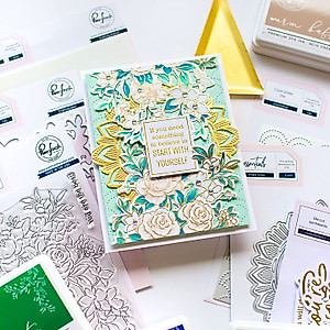 PINKFRESH STUDIO Dotted Scallops Cover Plate Die