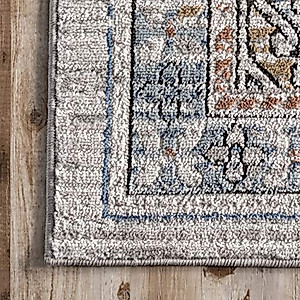 nuLOOM Jovi Transitional Tribal Print Area Rug, 4' x 6', Beige