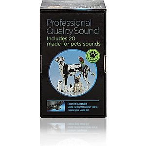 Sound Oasis Pet Bluetooth Sound Machine, 20 Dr Developed Calming Sounds to Soothe, Relax, Separation, Anxiety, Stress Relief, Sleep for Canine, Puppy, Dog, Cat for Storms, Fireworks, Barking, Travel