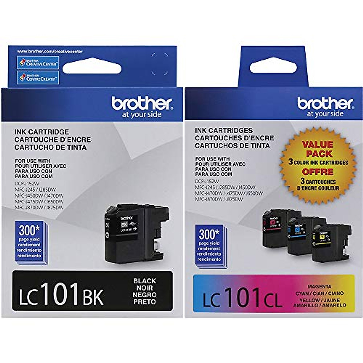 Brother MFC-J650DW Standard Yield Ink Cartridge Set