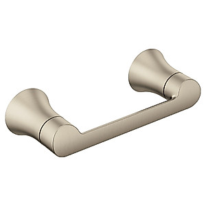 Moen Doux Brushed Nickel Pivoting Toilet Paper Holder, YB0208BN