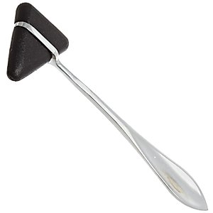 Primacare DH-3692 Taylor Neuro Hammer with Stealth Black Head, Stainless Steel Percussion Reflex Hammers, Doctor and Surgical Tools, Medical Supplies for Surgeons and Nurses, 7.5"