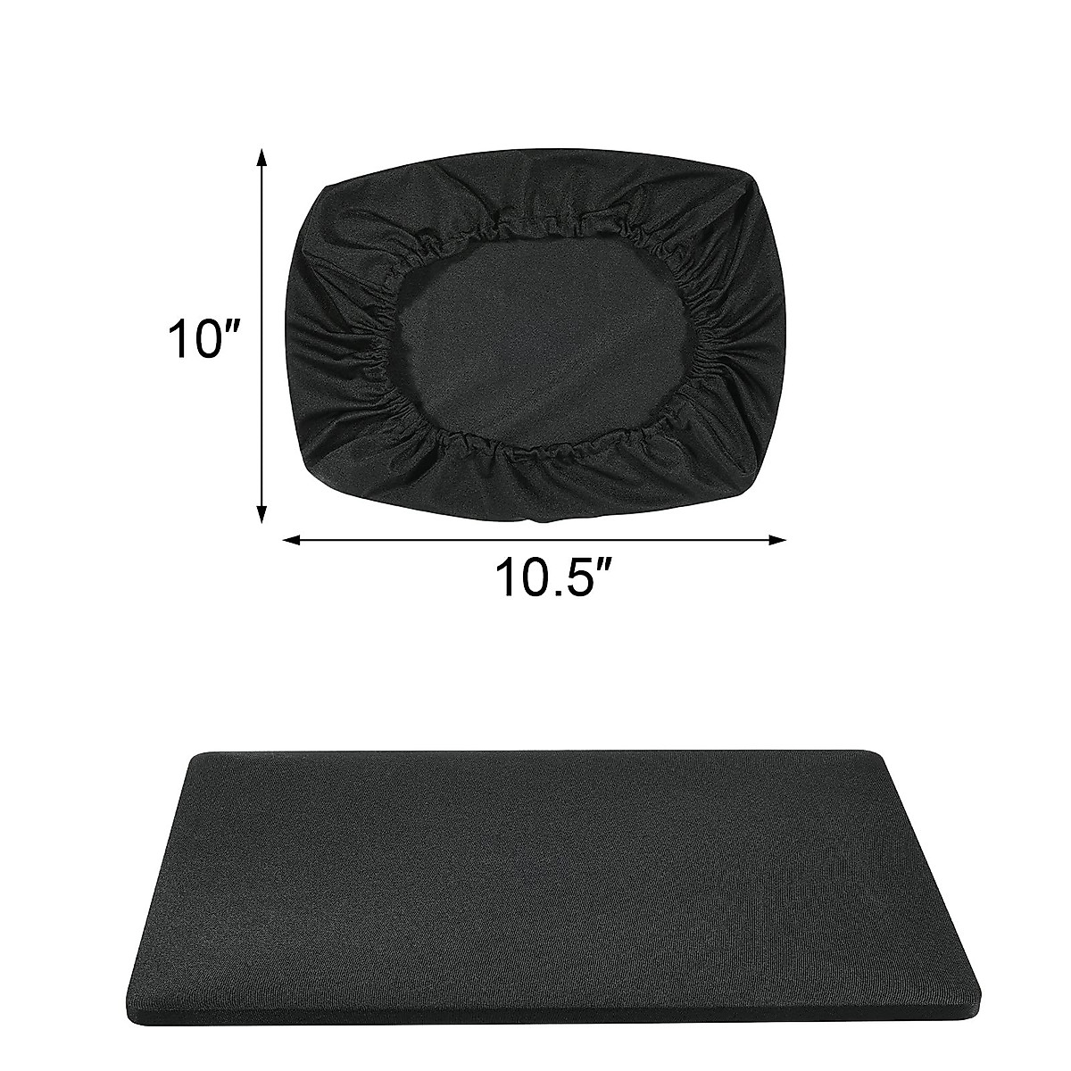 Laptop Dust Case Cover for 13-15.6 inches Laptop, TXesign Lycra Laptop Dust Case Laptop Cover Elastic Band Compatible with MacBook Dell HP Lenovo Samsung Acer ASUS Microsoft Laptop, Black