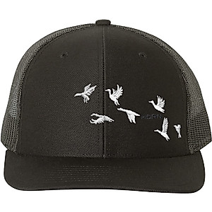 HORN GEAR Trucker Hat - Duck Hat Edition (Black/Black)