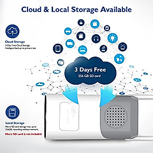 HAWKRAY Solar Security Outdoor Camera Wireless,Solar-Powered Rechargeable Battery,2K Resolution 3X Digital Zoom,WiFi Camera IP66,AI,PIR Motion Detection, 2-Way Audio, Color Night Vision,Cloud/Micro SD