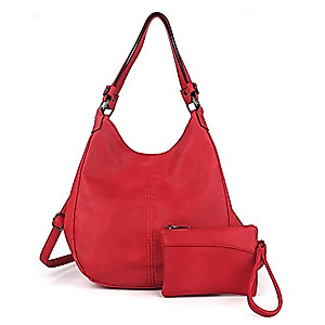 Hobo Bags for Women Faux Leather Ladies Purses and Handbags Tote Shoulder Bag Large Crossbody Bags