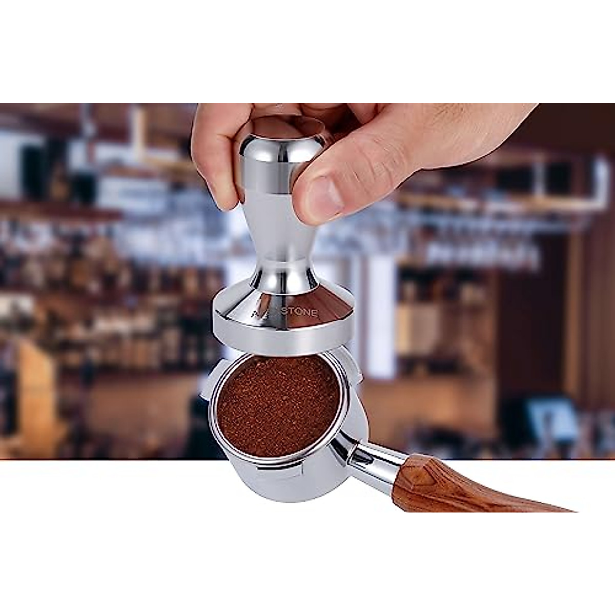 Apexstone Coffee Tamper 51mm,Espresso Tamper 51mm,Espresso Coffee Tamper 51mm
