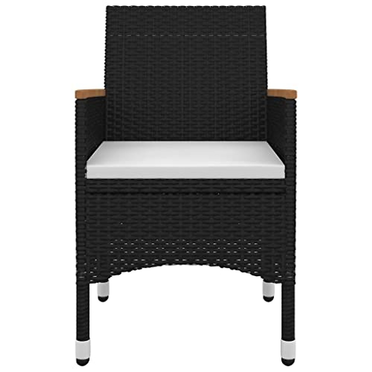 WHOPBXGAD 9 Piece Patio Dining Set Lawn Furniture,Patio Furniture Sets,Patio furnitureSui for patios, Gardens, lawns, Balconies, Poolside,with s Poly Rattan and Glass