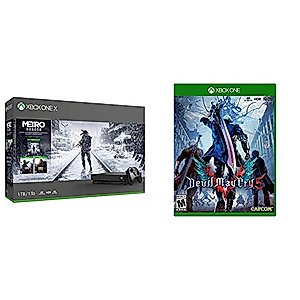Xbox One X 1TB Console - Metro Exodus Bundle with Devil May Cry 5