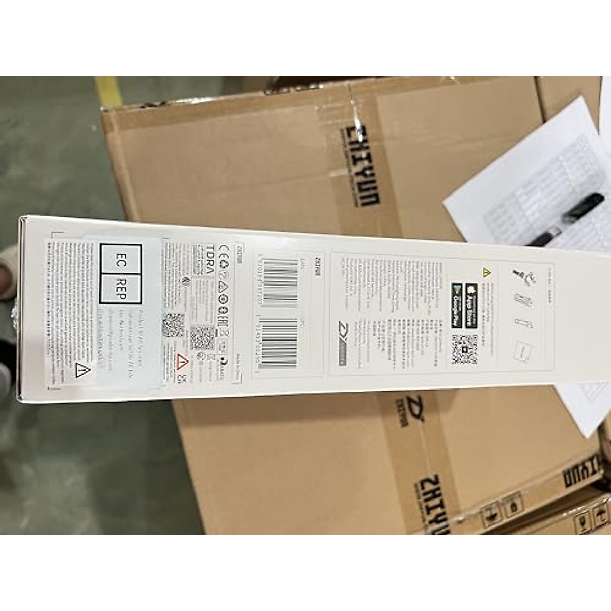 Zhiyun Smooth 5S Phone Gimbal, 3-Axis Smartphone Stabilizer with Built-in and Magnetic Fill Light, AI Face Tracking for iPhone and Android, YouTube TikTok Video, Gray Combo