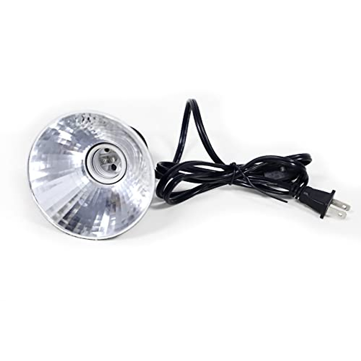 Carolina Custom Cages Reptile Mini-Ceramic Heat Emitter Dome Fixture with 54" AC Cord and Switch