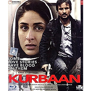 Kurbaan (New Single Disc Blu-Ray, Hindi Language, With English Subtitles, Released By UTV)