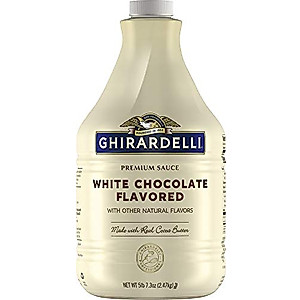 Ghirardelli Sauce, White Chocolate, 89.4-Ounce