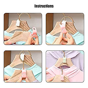 Clothes Hanger Connector Hooks,Closet Cascading Coat Hanger,Clothes-Rack Stacking Arranging Device,Plastic Hanging Connection Tool,Wardrobe Organizer Extender,Heavy Duty/Space Saving/Colorful(48pcs)