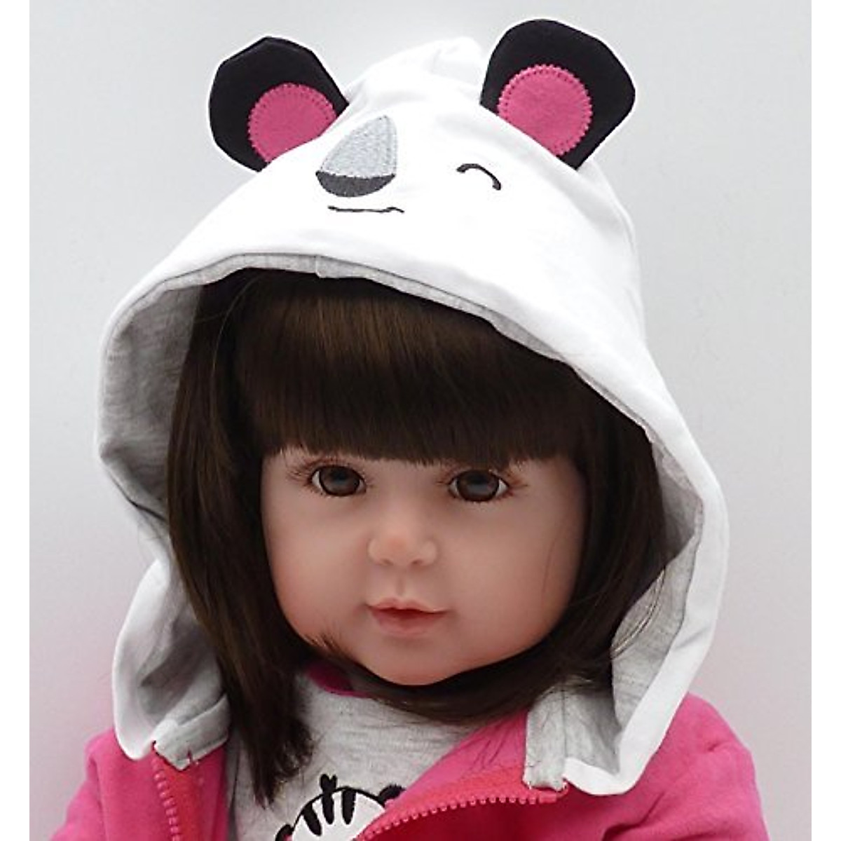 PURSUEBABY Toddler Reborn Baby Dolls Girls Soft Body 20 inch (Amy)…