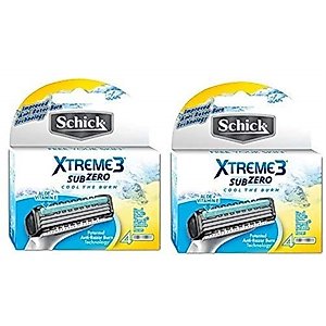 Schick Xtreme3 Subzero Refills - 8 Cartridges