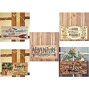 ELEtina Funny Retro Wooden Signs/War Room Printed Wooden Sign Colossians 42 Prayer Bible Signs 8x12 INCH