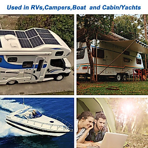 ACOPOWER Midas 40A MPPT Solar Charge Controller 100V PV Negative Ground Solar Panel Controller Works with 12/24V 520W/1040W Battery AGM,Lithium and LiFePO4 Battery Charger