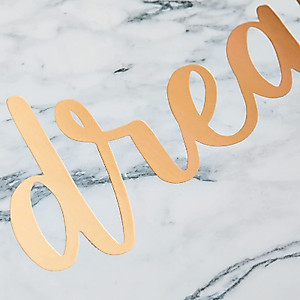 12 Pack Marble Decorative File Folders, Letter Size for Women, Cute Rose Gold with 1/3 Cut Tabs for Women, 6 Inspirational Designs (9.5 x 11.5 in)