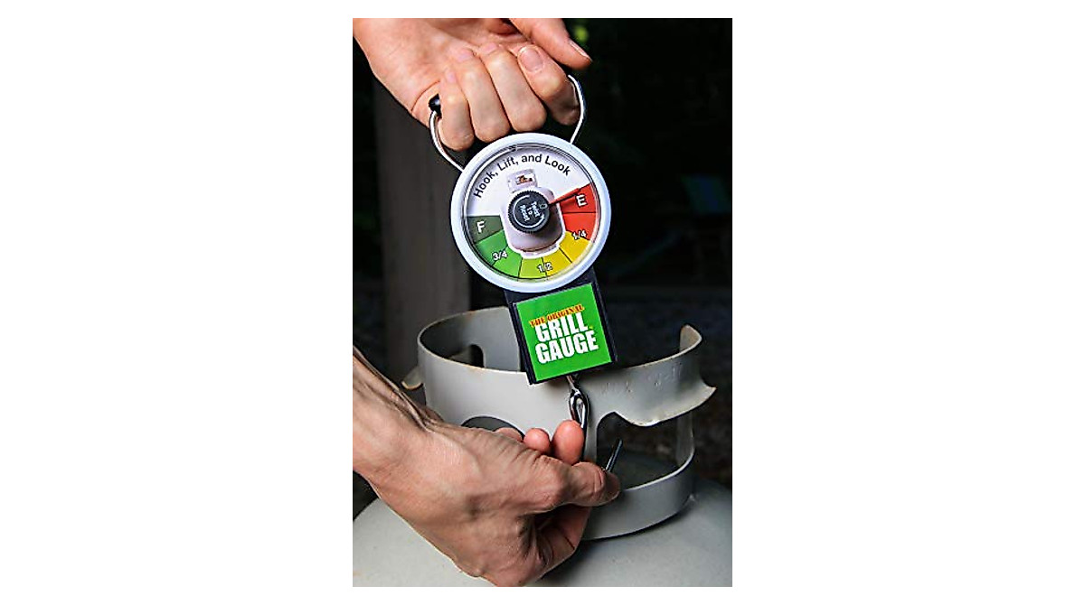 Grill Gauge Propane Tank Scale for BBQ & RV | Easy Lift Indicator